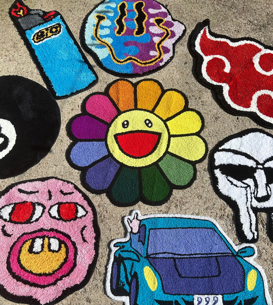 Hand-made Fluffy Tufted Custom Area Rugs | Rugys