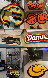 Hand-made Fluffy Tufted Custom Area Rugs | Rugys