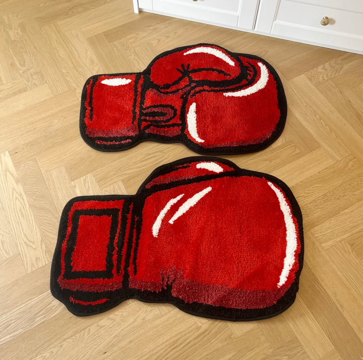 Boxing Gloves Rug | Gloves Rug - Rugys Store
