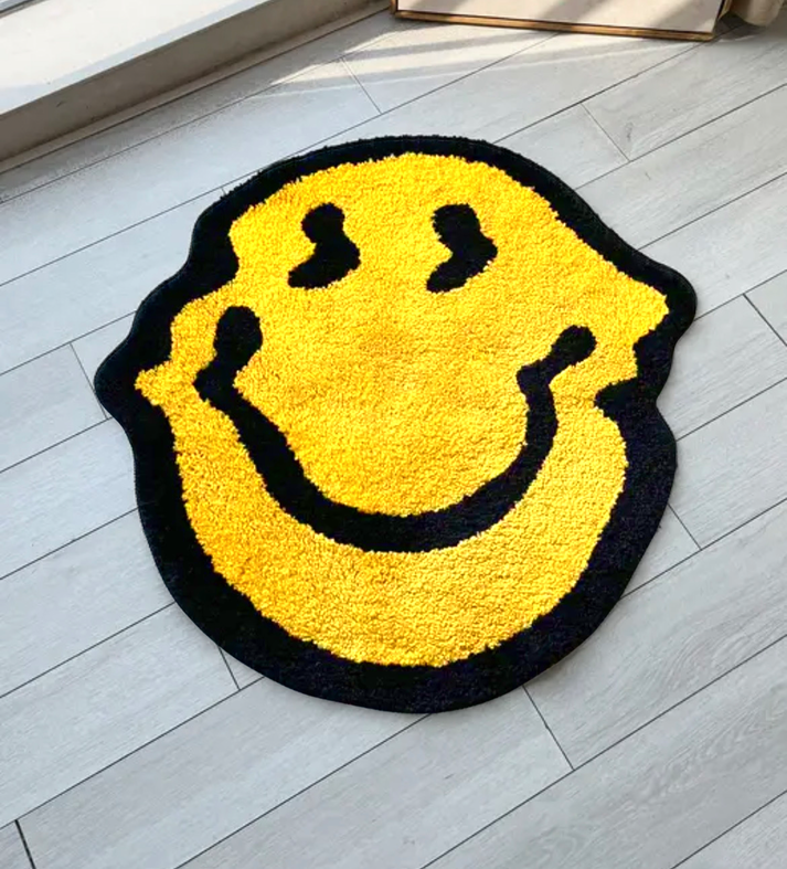 Smiley Face Rugs | Smiley Rugs - 3 Different Sizes | Rugys