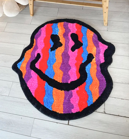 Smiley Face Rugs | Smiley Rugs - 3 Different Sizes | Rugys